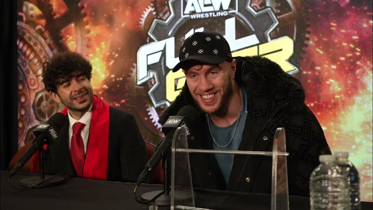 WILL OSPREAY IS ALL ELITE! | AEW Full Gear 2023 Media Scrum - YouTube