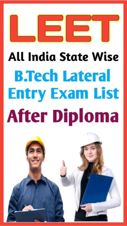 LEET 2024 || LEET Exam After Diploma || LEET Exam || #BTech #Lateral #Entry || #LEET || #Shorts ...