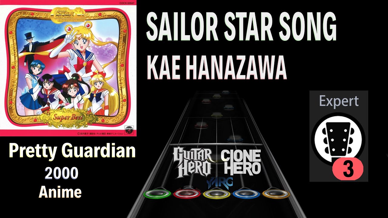 Kae Hanazawa - Sailor Star Song (Clone Hero Custom Chart) - YouTube