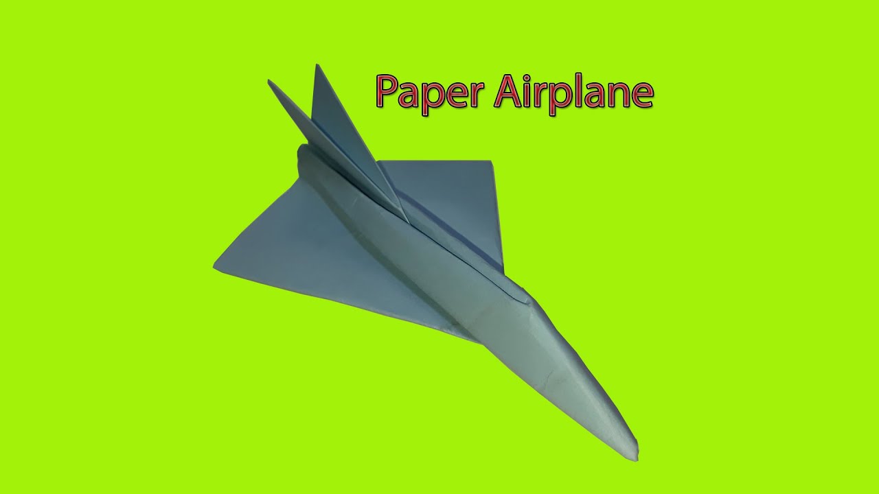 Paper Airplane | How To Make Jet Paper Plane | Diamondback // Craft ...