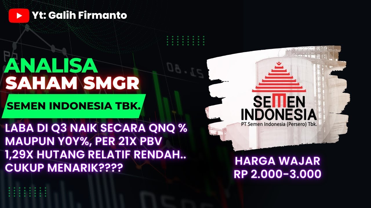 saham SMGR: Analisa Fundamental & Teknikal - YouTube