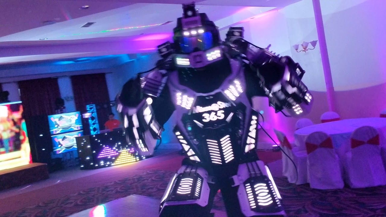 Robot Led Star Djs Dj Bukanas Dj Galactiko - YouTube
