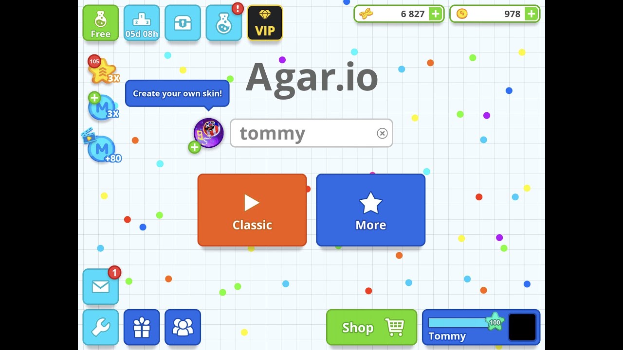 TOMMY AGAR.IO MOBILE LIVE - YouTube