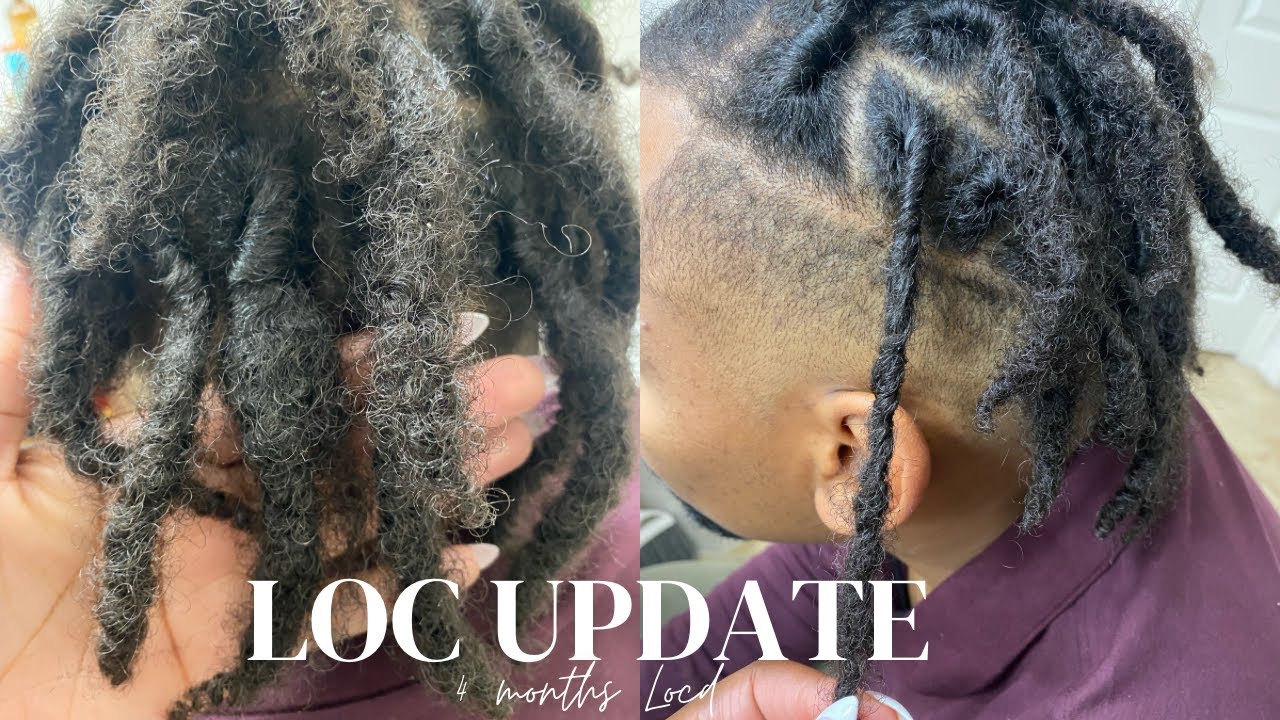 4 Month Loc Update! | Aaron's Two Strand Twist Loc Journey - YouTube