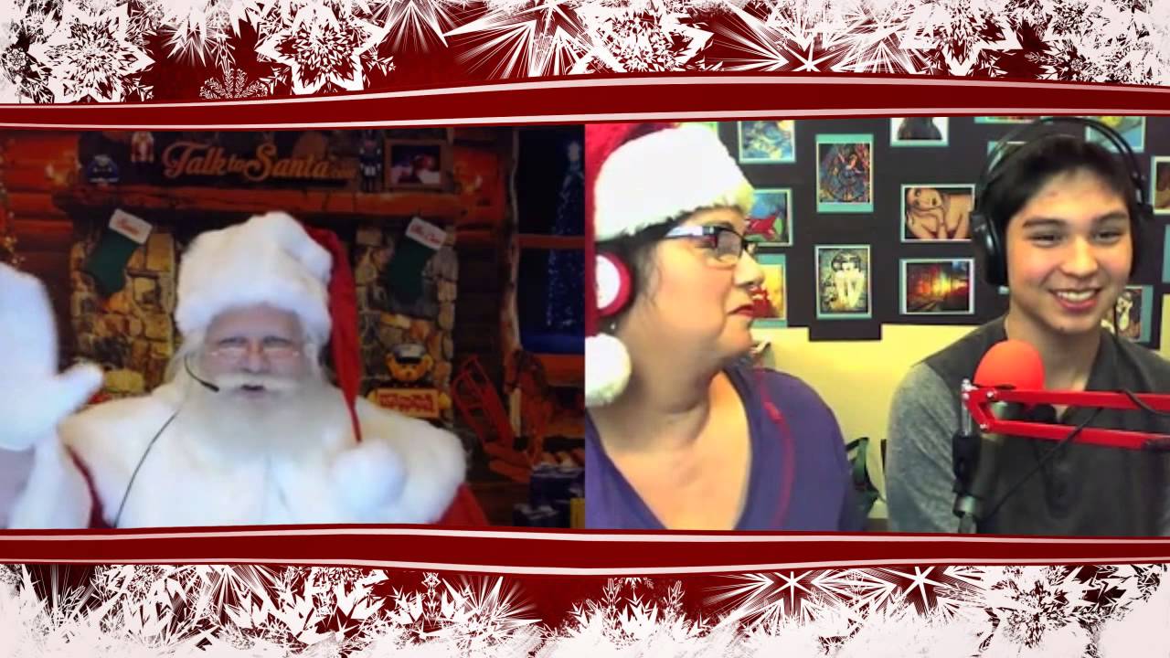 See what talking live to Santa is all about! - YouTube