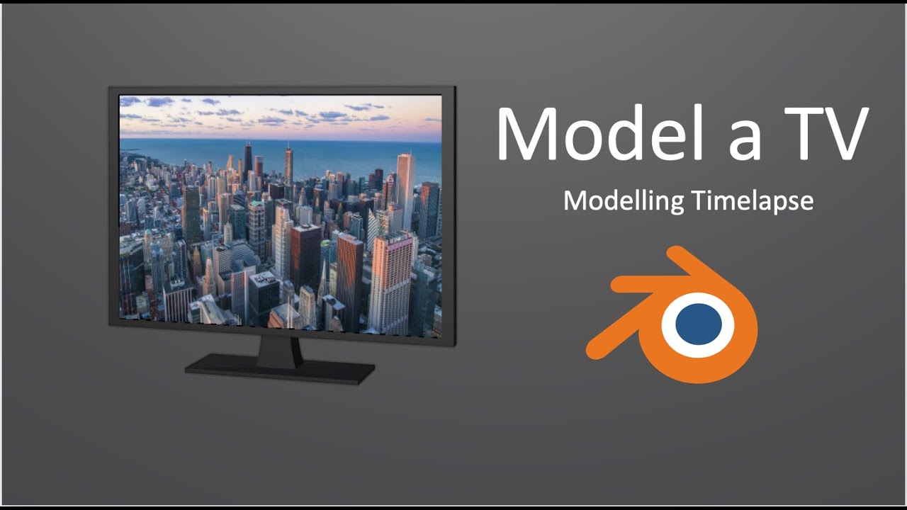TV Modelling - Blender Timelapse - YouTube