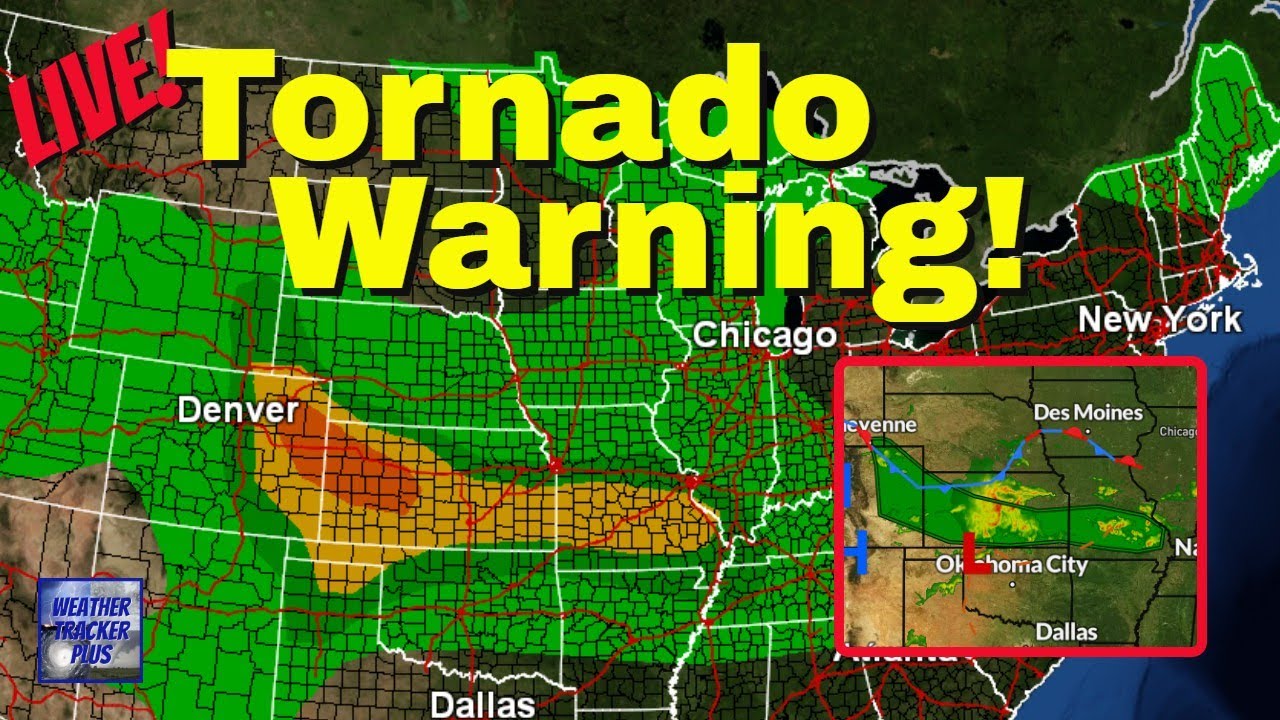 🔴 LIVE: Tornado Warning! Severe Weather Coverage! 6-8-24 - YouTube
