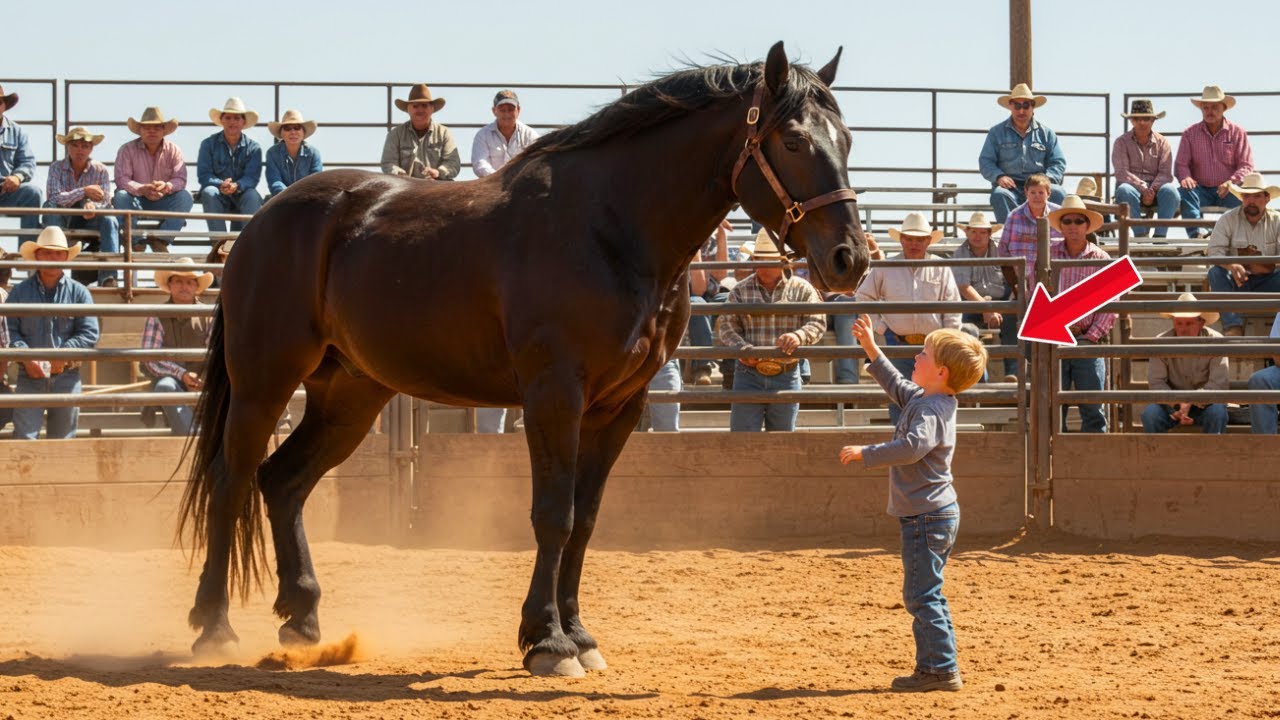 They Called Him a Monster at the Auction—Until a Boy Touched His ...