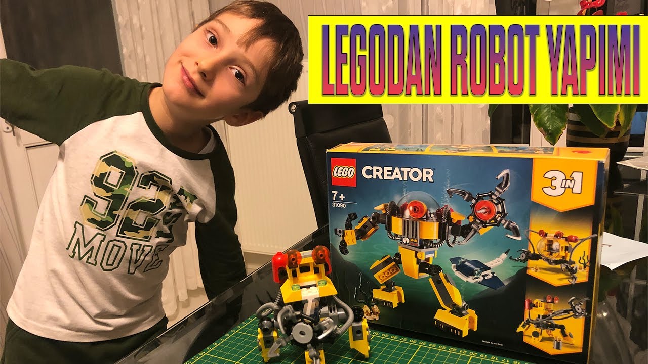 Lego ile Robot Yapımı 🤖 | Lego Creator Robot Alternative Build 🤖 - YouTube