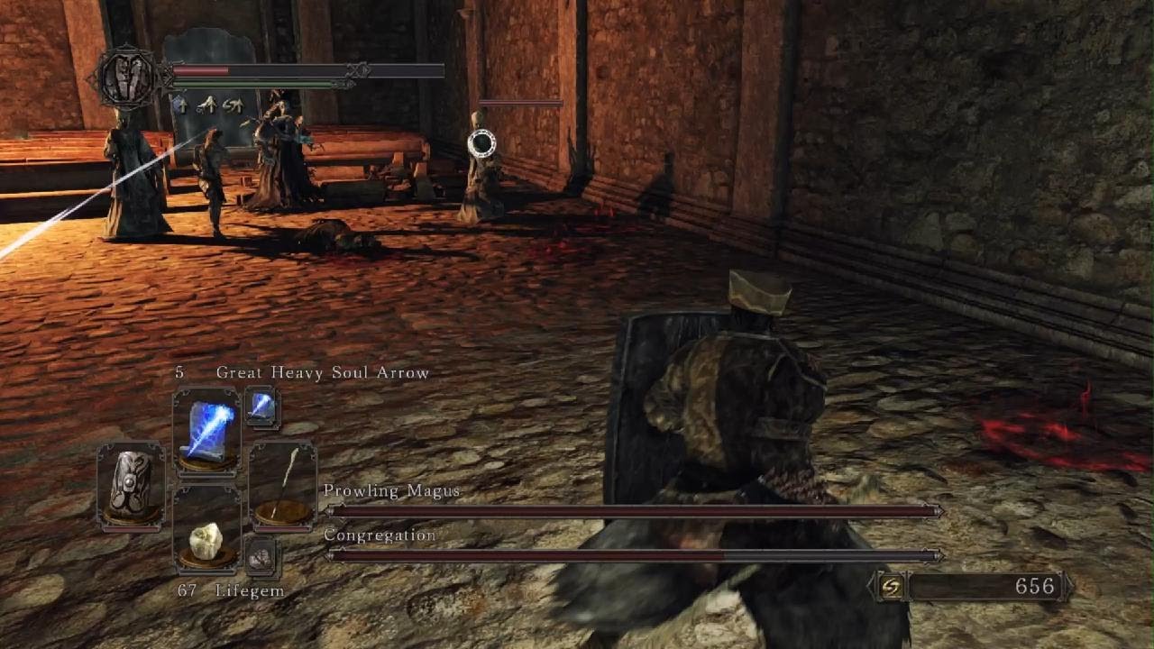 DARK SOULS II: Scholar of the First Sin Prowling Magus Boss Fight - YouTube