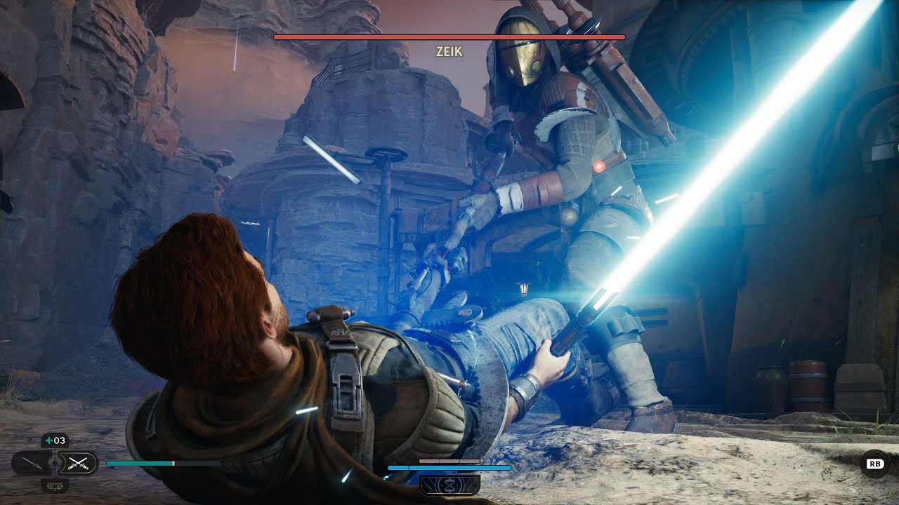 Star Wars Jedi: Survivor | Zeik Boss Fight | - YouTube
