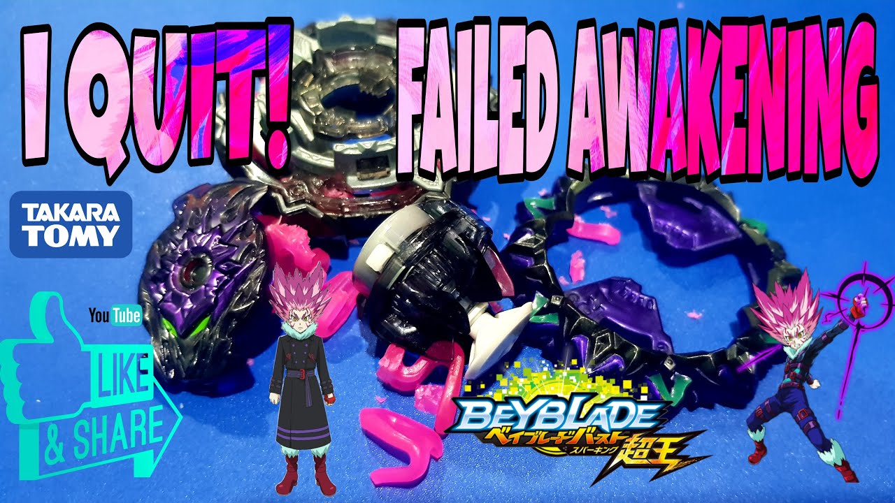 I Quit!!! Variant Lucifer 2D Awakening! | Takara Tomy | Beyblade Burst ...