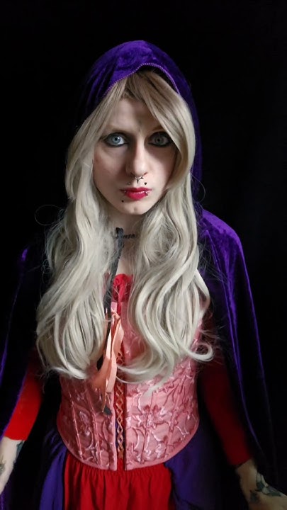 Sarah Sanderson Cosplay Hocuspocus Disney Cosplay Sarahsanderson Halloween Witch Youtube