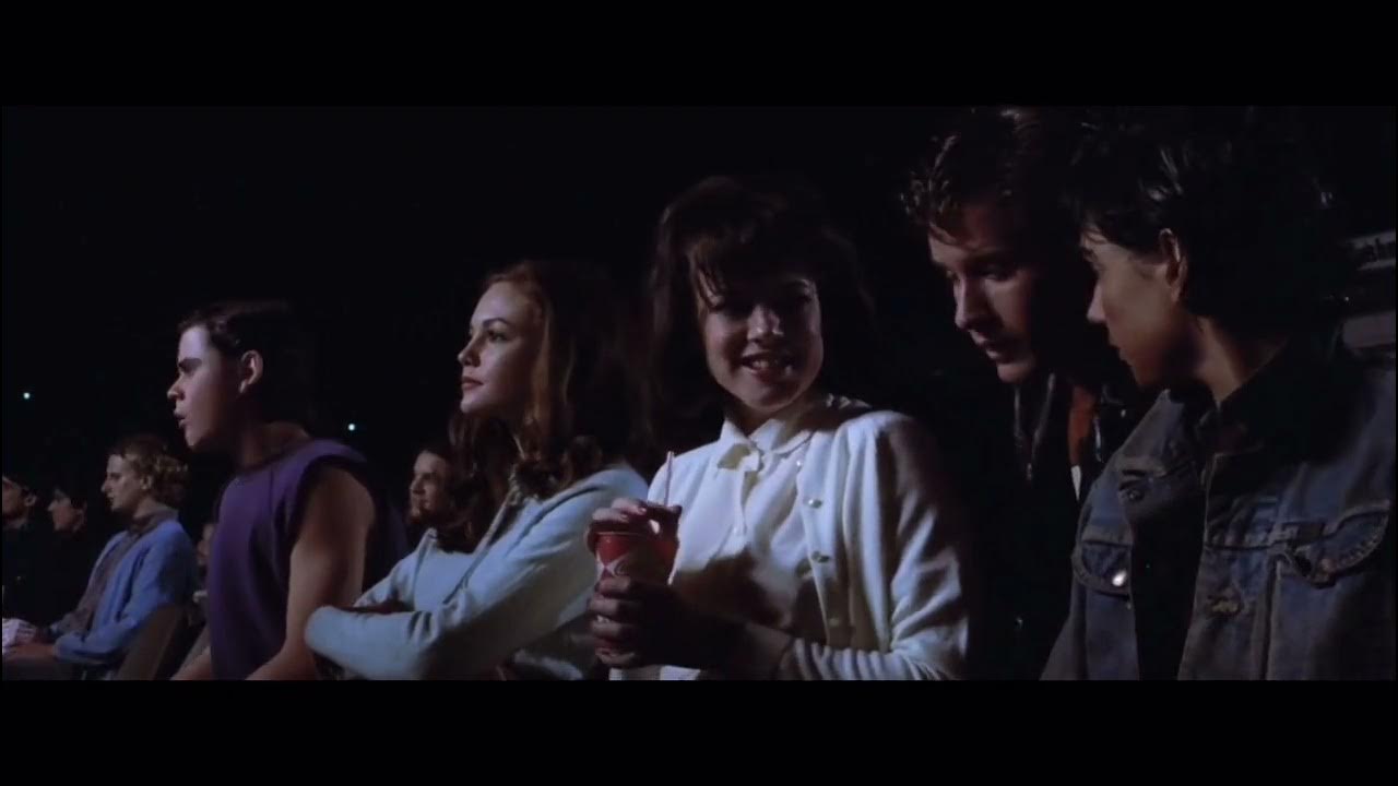 The Outsiders drive in scene part two - YouTube