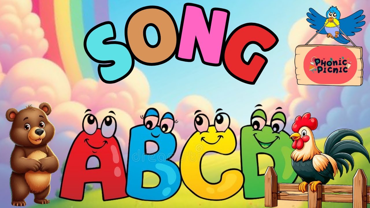 ABC Phonics Song for Children Interactive Learning with Cute Characters ...