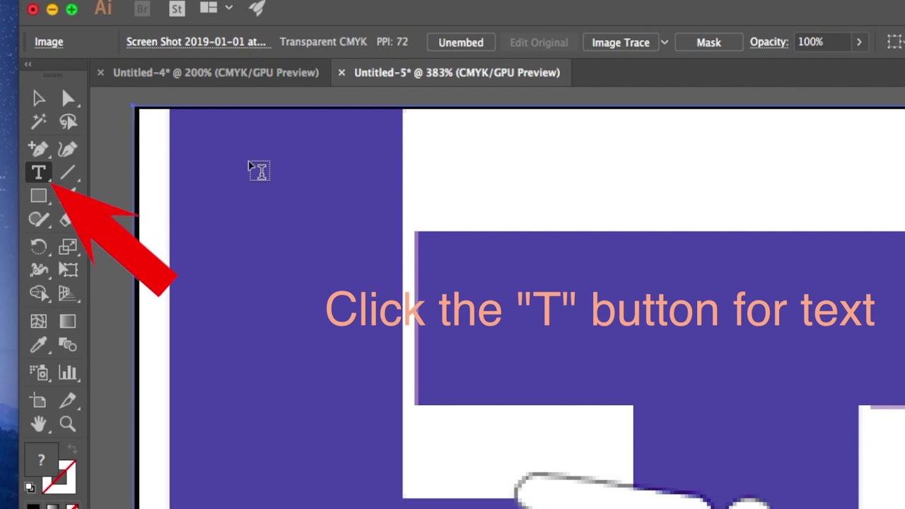 Adobe illustrator Name Tag2 - YouTube