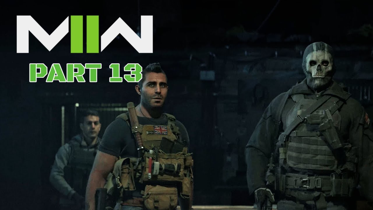 CALL OF DUTY MODERN WARFARE 2 WALKTHROUGH GAMEPLAY PART 13 "PRISON ...