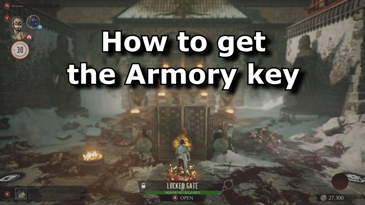 MK1 Invasions - How to get the Armory key in Rampart mesa to open the ...