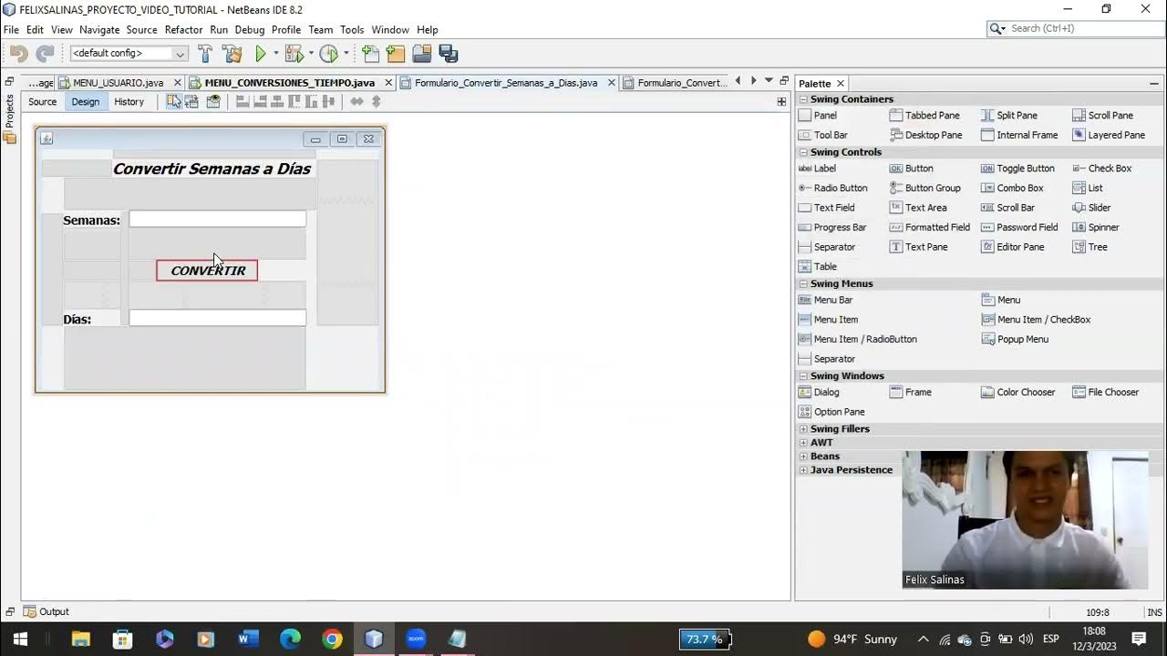 Video Tutorial de Como Crear Formularios en Java - YouTube