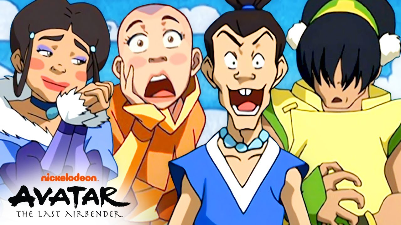 Aang Watches His Fate at the Ember Island Play! w/ Zuko, Katara & Toph ...
