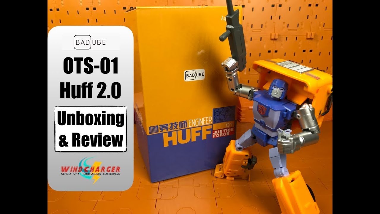 Transformers Masterpiece Review: BadCube OTS-01 Huff 2.0 (not) Huffer ...