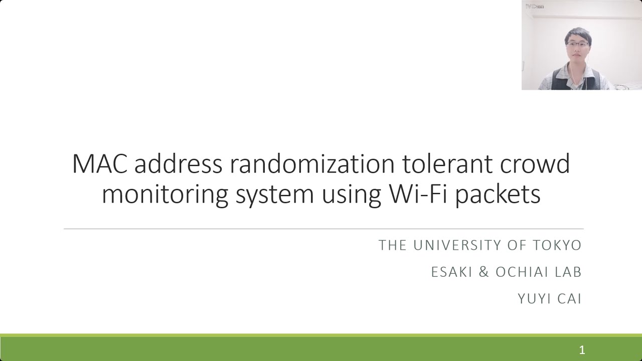 AINTEC 2021: MAC address randomization tolerant crowd monitoring system ...