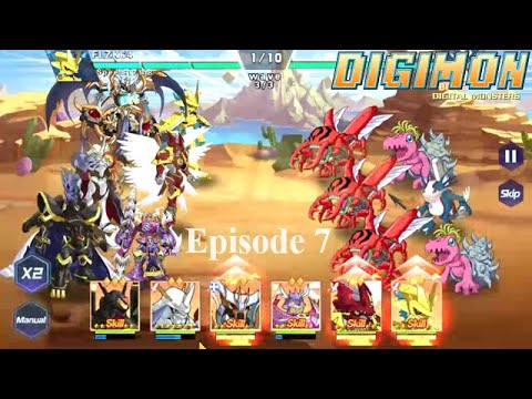 Digimon Battle Journey (Walkthrough FR) épisode 7: Four King of ...