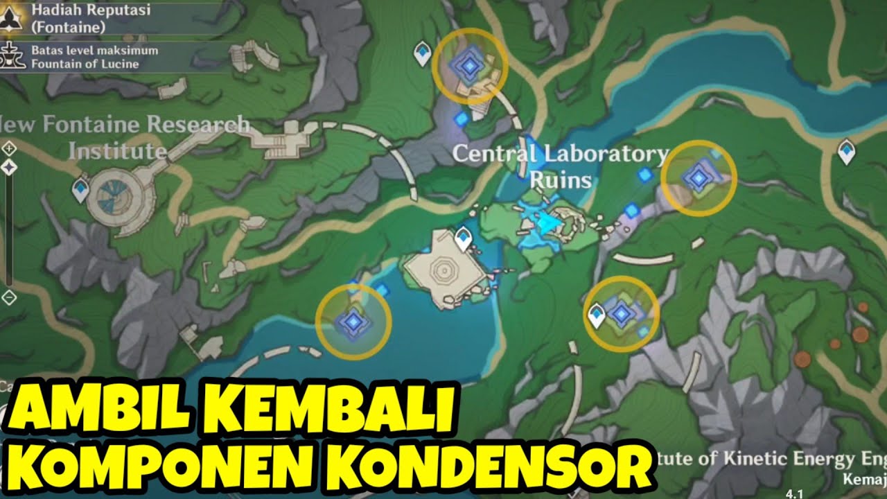 Ambil Kembali Komponen Kondensor | Genshin Impact 4.1 - YouTube