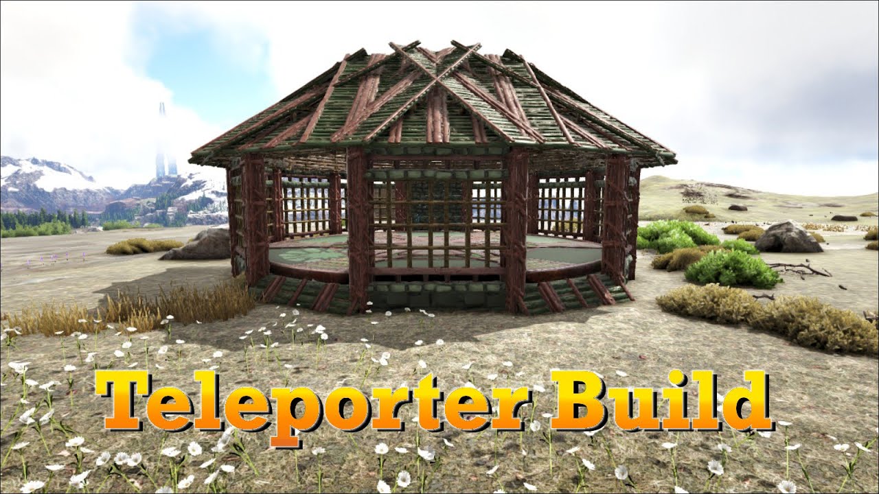 ARK Primitive Teleporter Build - YouTube