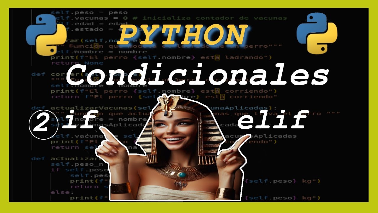 Python. ¿Cuándo usar if-else y cuando usar if-elif-else? - YouTube