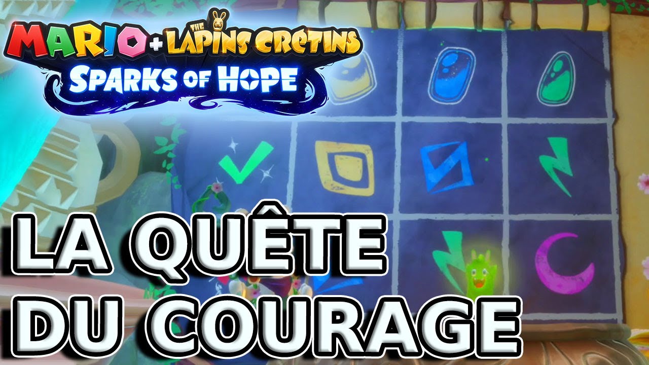 LA QUÊTE DU COURAGE : Créer la POTION MAGIQUE 🧪| Mario + Lapins Crétins ...