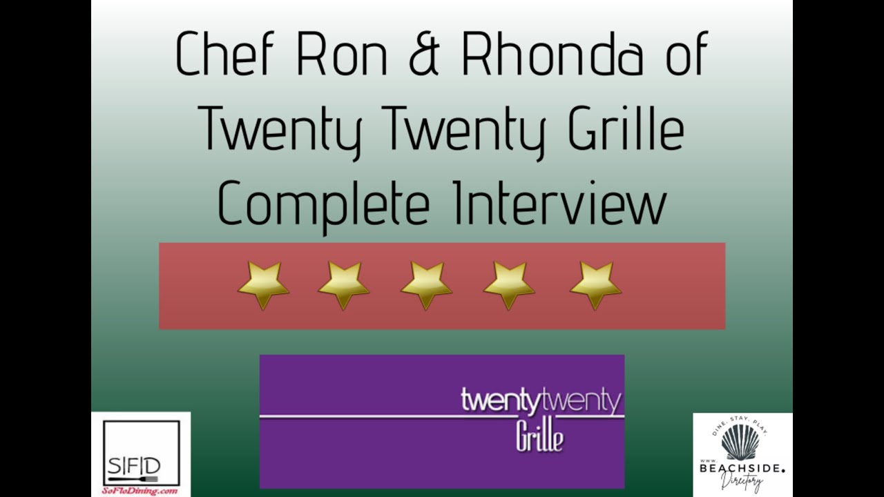 Who’s at The Chef’s Table with Chef Dan? Chef Ron and Rhonda dish on ...