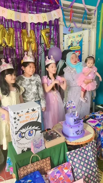 RAISHA DATENG KE ACARA ULANG TAHUN DEDE HAYFA PART 3 #shorts - YouTube