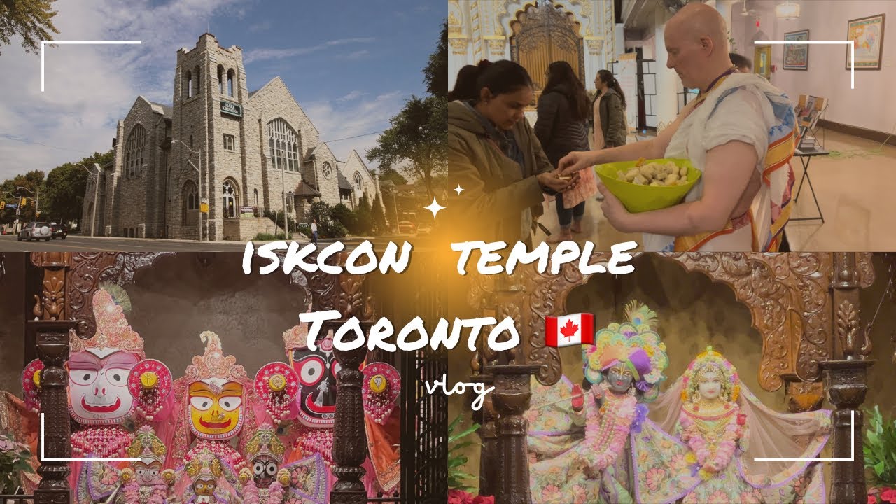 Krishan Temple in Toronto 🇨🇦| iskcon Temple| Hare krishna #trending # ...