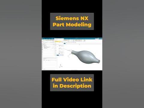 Unlock Your 3D Design Skills: NX Part Modeling Exercise - YouTube