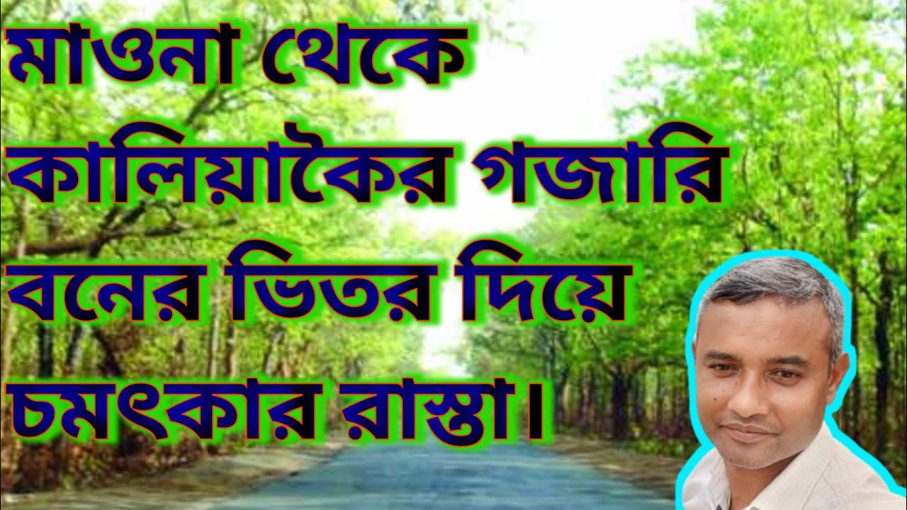 Magnificent forest road from Mauna to Kaliakoir - YouTube
