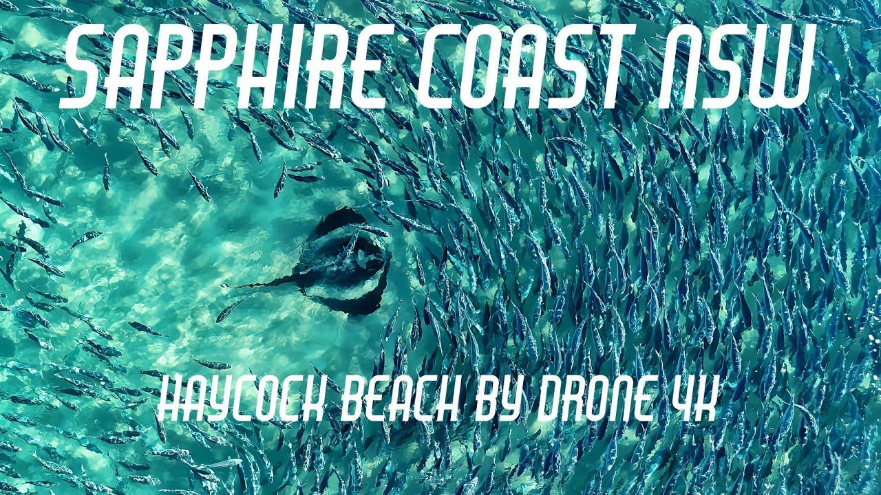 Sapphire Coast NSW Haycock Beach by drone 4k - YouTube