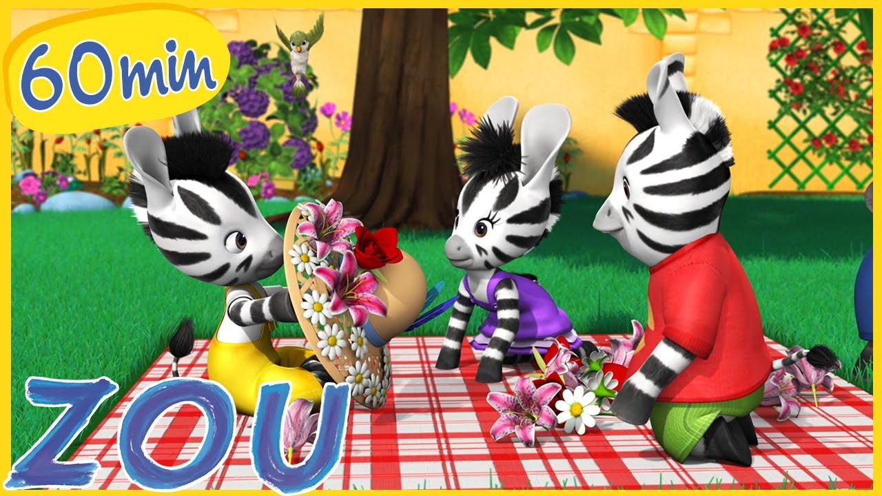 Zou Recopilación en español 🦓 Zou y el sombrero de la bisabuela 👒 ...