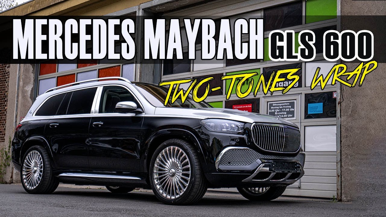 Mercedes-Maybach GLS 600 Two Tone Wrap - YouTube