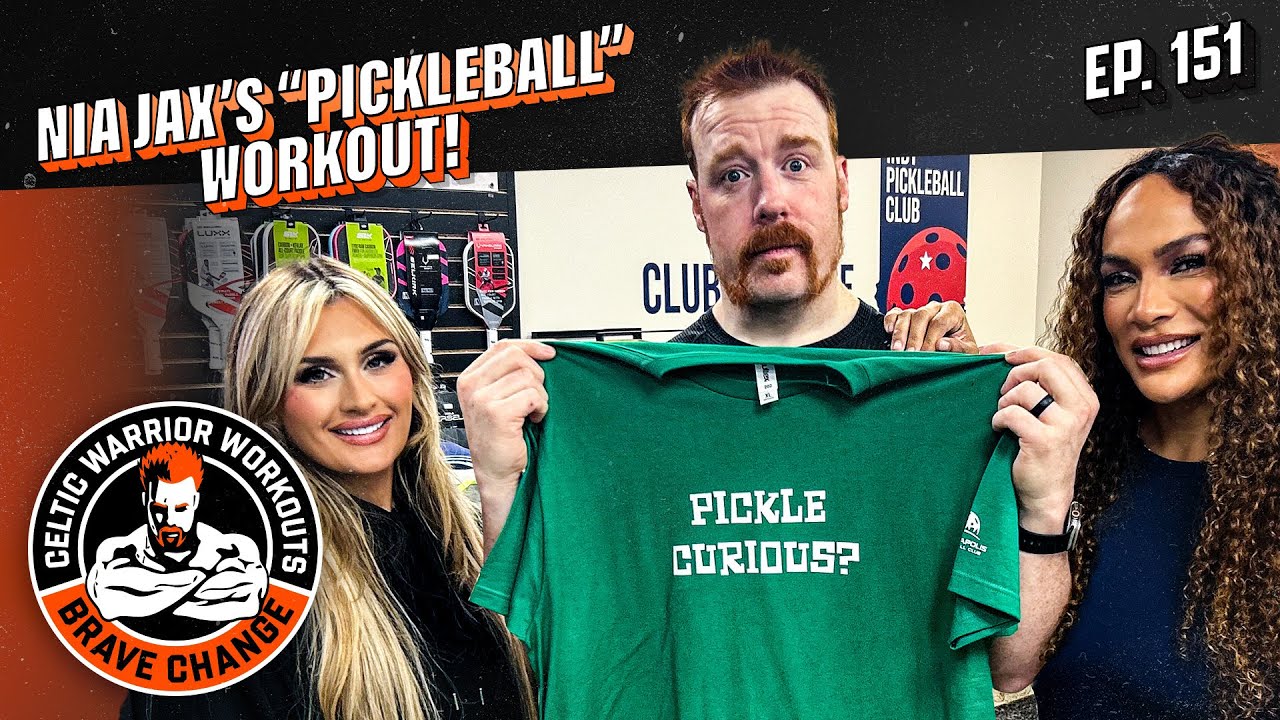 Nia Jax & Tiffany Stratton's PICKLEBALL workout | Celtic Warrior Workouts Ep. 151 - YouTube