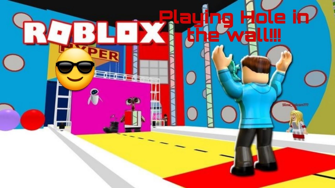 Playing Hole in the wall!!!😎 - YouTube