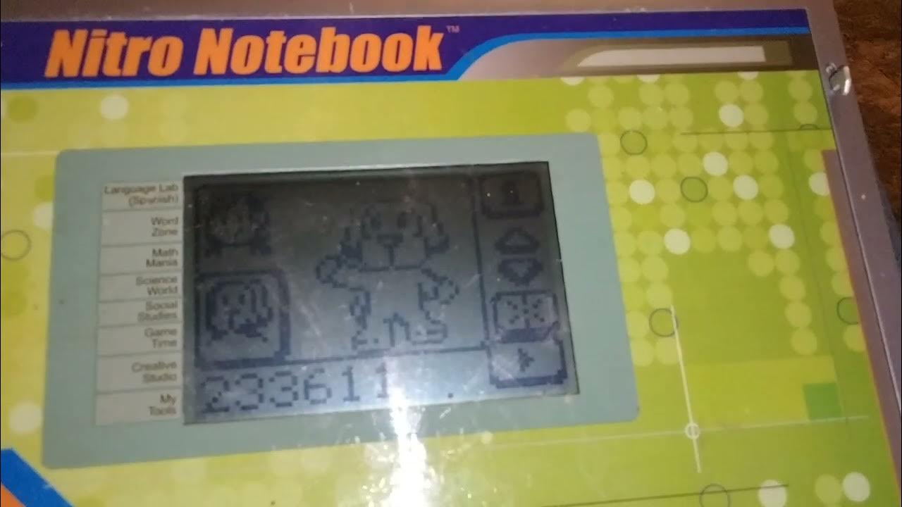 VTech Nitro Notebook Dancing Fun - YouTube