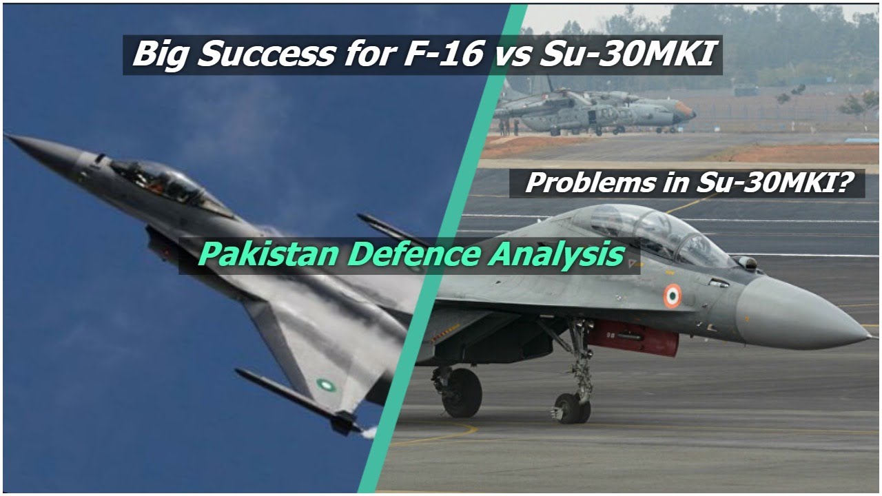 PAF F-16 VS IAF Su-30MKI...."Big Recognition for PAF F-16" - YouTube