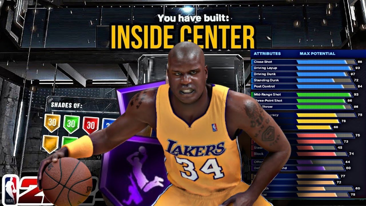 best center in nba 2k24 - 99 rebound! dominant big man! 92 standing ...