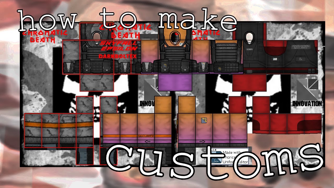 How to Make Custom Uniforms for Innovation Security - YouTube