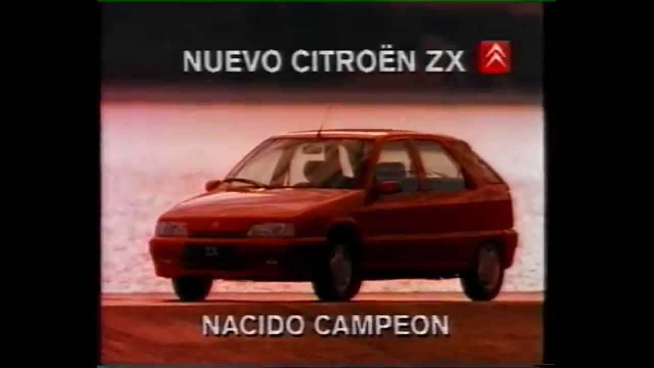 [Anuncio] Citröen ZX - Nacido campeón - YouTube