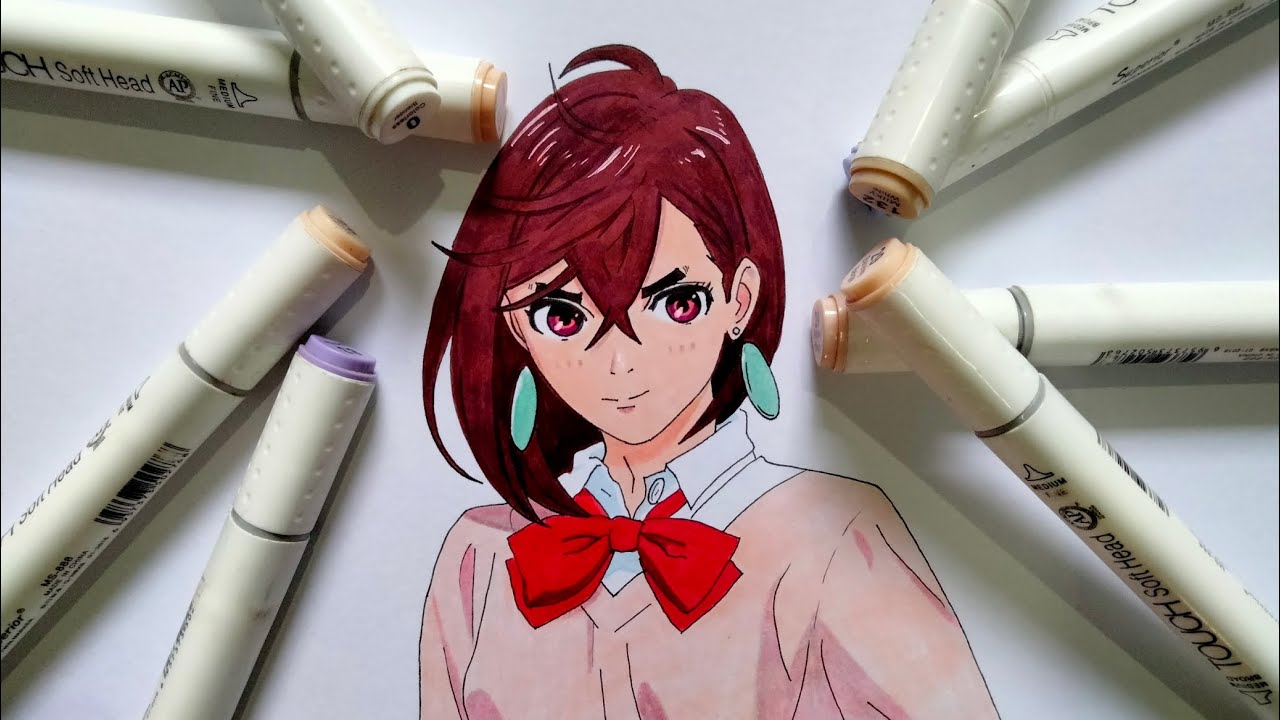 "Epic Momo Ayase Drawing: Dandadan Anime!" - YouTube