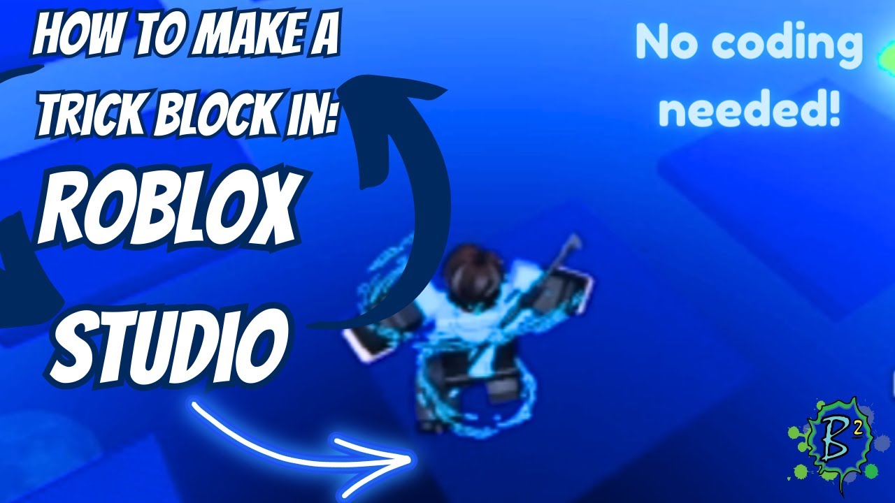 How to make a trick block in Roblox Studio! - YouTube
