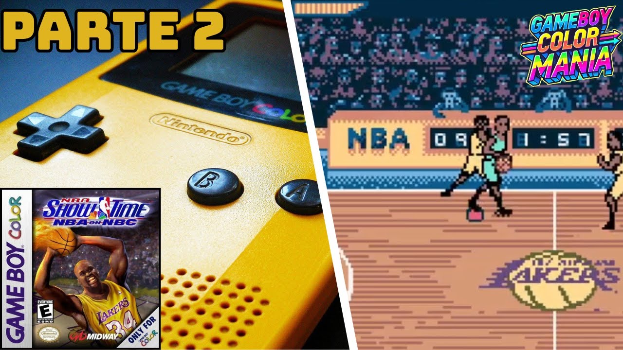 (+18) Game boy Color Mania | Juego #11 - NBA Showtime: NBA on NBC PARTE ...