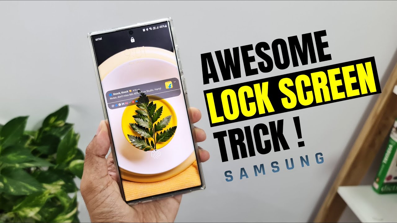 Useful Trick for Samsung Phone's Lock screen ! - YouTube